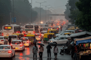 Delhi-NCR Faces Heavy Rain: IMD Issues Red Alert