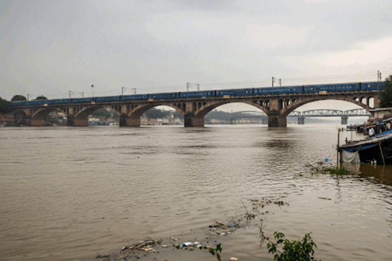 Yamuna River's Water Level Nears Danger Mark in Delhi